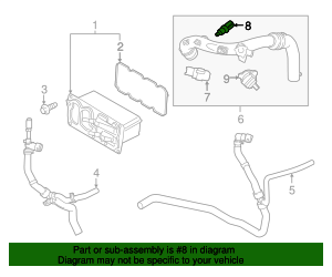 2014-2020 Ford Air Intake Temp Sensor 9C1Z-12A697-D | OEM Parts Online