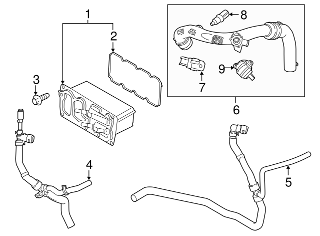 2014-2020 Ford Fusion Air Inlet KS7Z-6C646-A | TascaParts.com