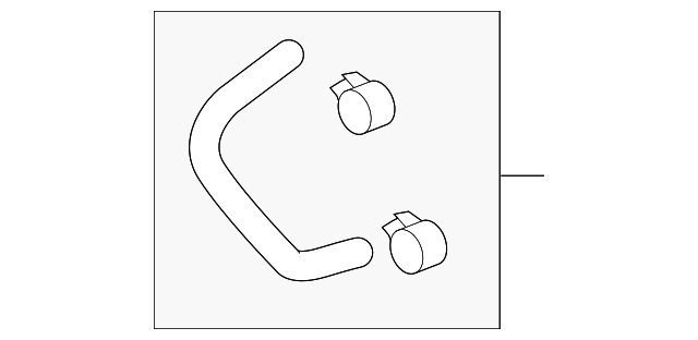 2010-2013 Toyota Brake Hydraulic Hose 90947-02G18 | Toyota Parts Center
