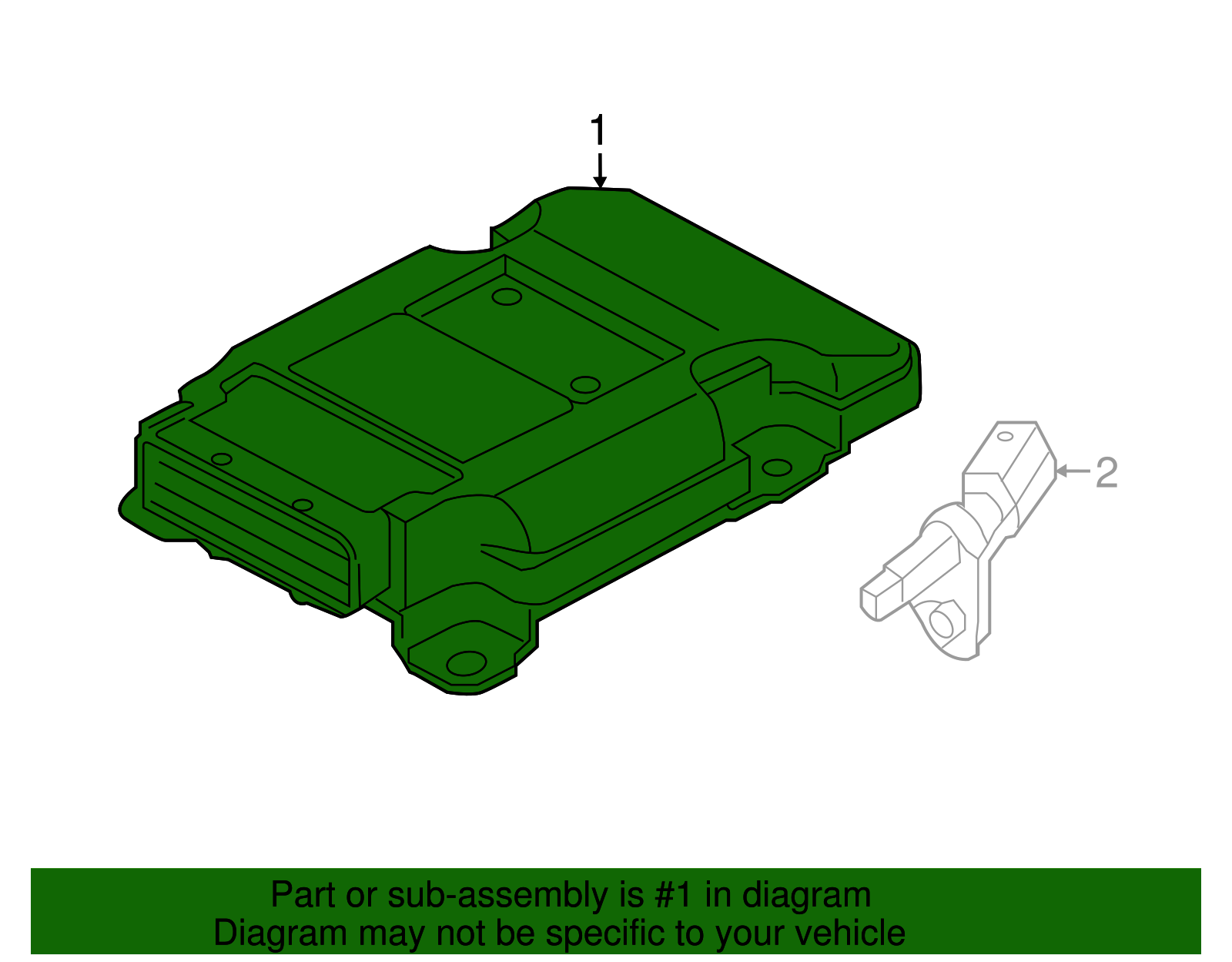 2018-2024 Audi Control Module 80A-907-777-AK | Audi OEM Parts Guy
