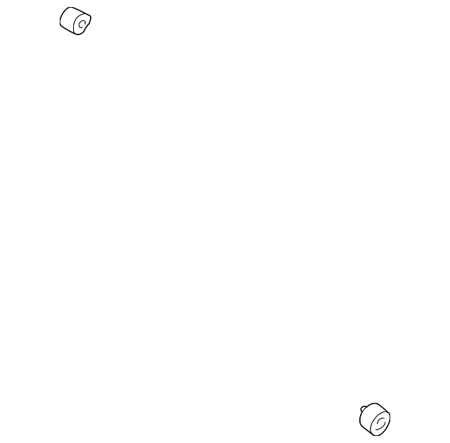 2001-2006 Mitsubishi Montero Differential Mount Front Bushing MR374574 ...