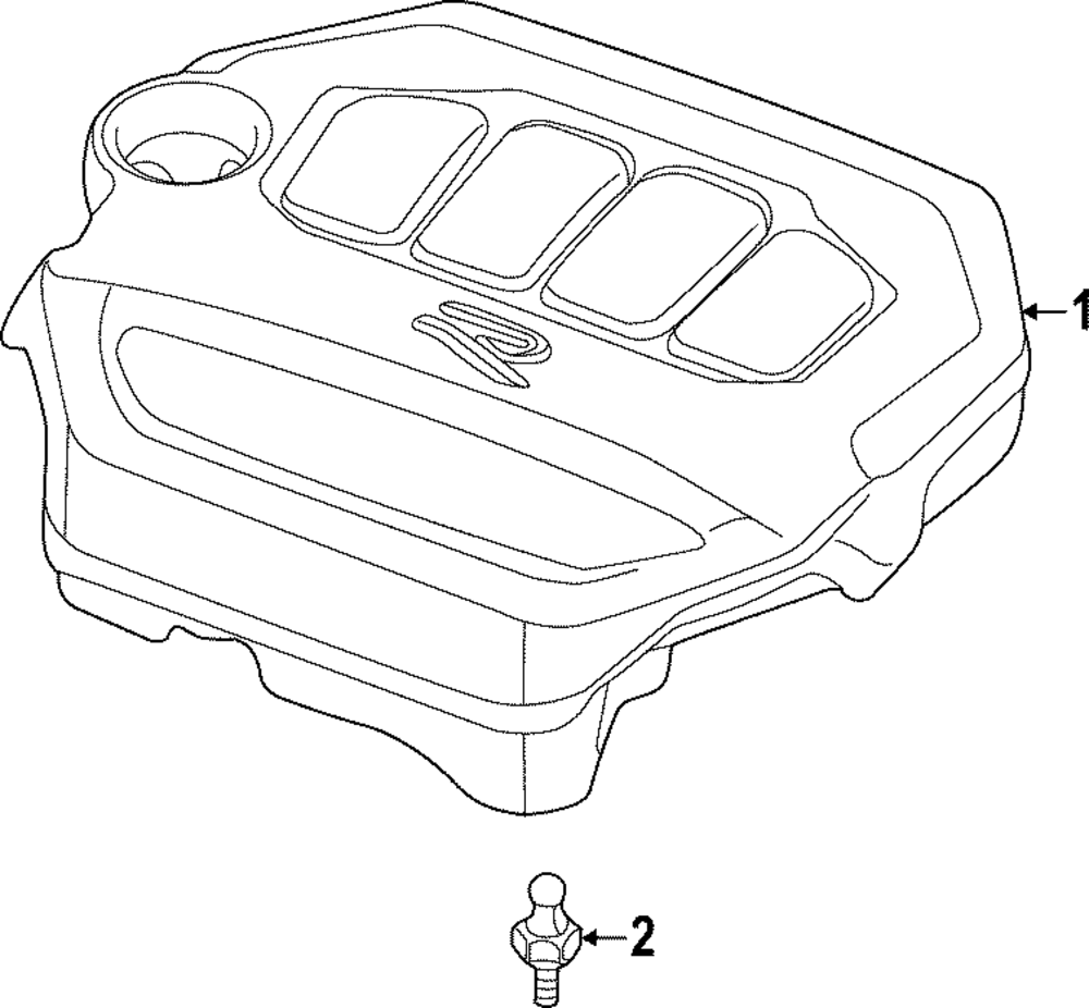 06Q-103-925-N - 2022-2025 Volkswagen - Engine Cover | World VW Parts