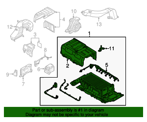 2014-2015 Hyundai Sonata Drive Motor Battery Pack 37511-4R202 | QuirkParts
