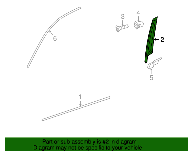 2010-2015 Mercedes-Benz Applique 204-690-13-87 | MB OEM Parts