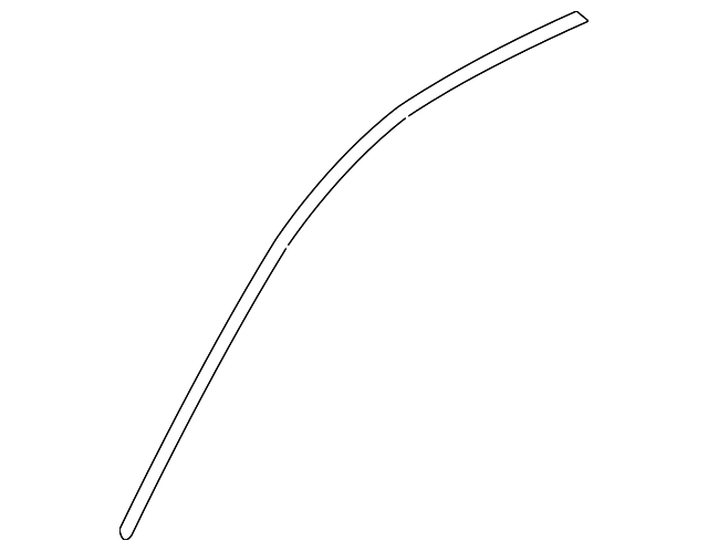253-725-53-01 - Trim Strip Mercedes-Benz USA Parts