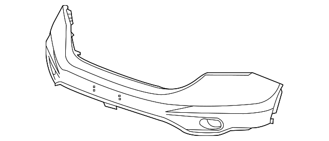 2010-2011 Honda CR-V Bumper Cover 04711-SWA-A80ZZ | OEM Parts Online