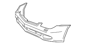 Genuine OEM Bumper Cover | 219-885-03-25 | Fits Select 2006-2008 ...