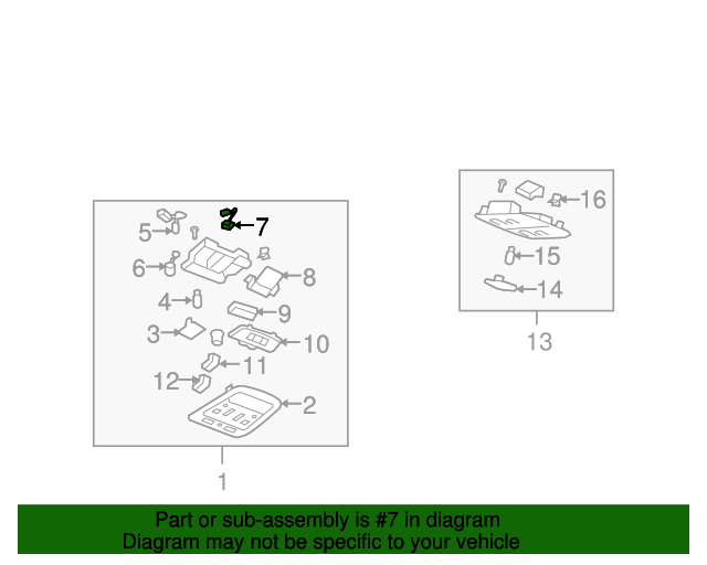 2005-2014 Cadillac Radio Volume Compensator Interior Noise Microphone ...