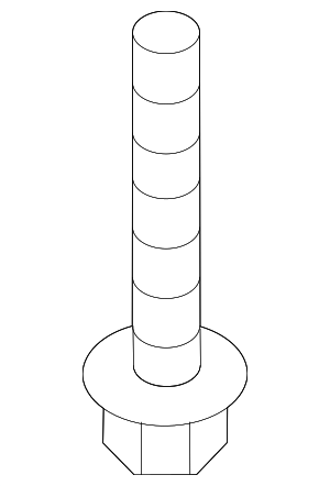 2012-2022 GM Transmission Mount Bolt 11589284 | OEM Parts Online