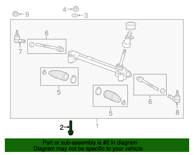 2012-2022 GM Transmission Mount Bolt 11589284 GM | GMPartsDirect.com