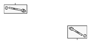 2016-2022 Chevrolet Spark Steering Linkage Inner Tie Rod Kit 95371542 ...