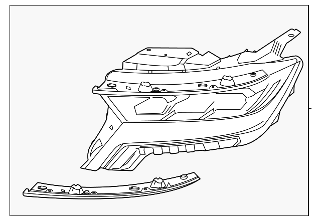 2021-2022 Kia Sorento Headlamp Assembly 92101 R5020 | TascaParts.com