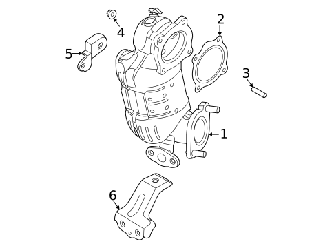 Exhaust Components for 2022 Hyundai Elantra | OEM Parts Online
