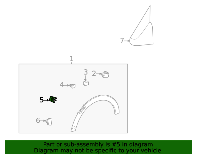 2020-2023 Buick Encore GX Clip 11602489 GM | GMPartsDirect.com