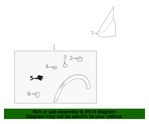 2020-2023 Buick Encore GX Clip 11602489 GM | GMPartsDirect.com