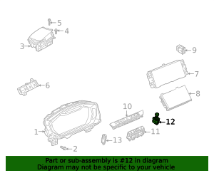 4N1-919-616-B - Radio Knob 2019-2025 Audi | AutoNation Parts