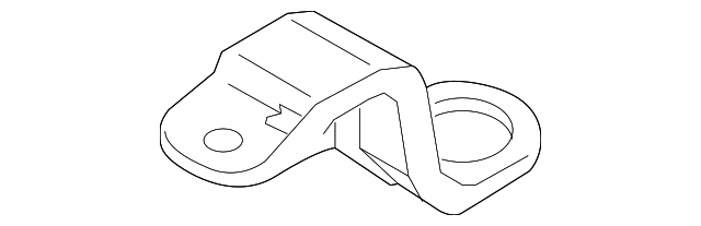 13718620476 - 2017-2019 BMW 740e xDrive Resonator Bracket (13-71-8-620 ...