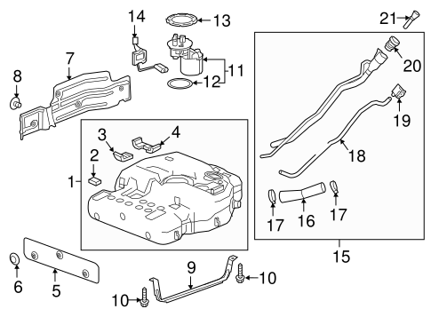 Fuel System Components for 2023 GMC Acadia | GMPartsDirect.com