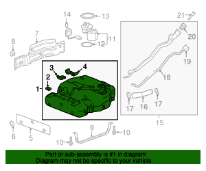 84263308 - Fuel Tank 2017-2024 GM | AutoNationParts.com