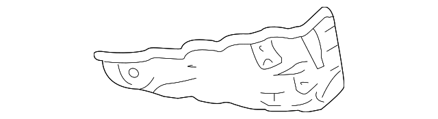 2019-2020 GM Lower Brace - Passenger Side (RH) 23380305 | TascaParts.com