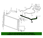 Hose 85044170 GM | GMPartsDirect.com