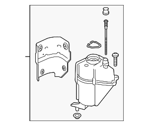 222-320-00-14 - Oil Reservoir 2014-2021 Mercedes-Benz | Mercedes-Benz ...