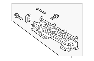 2019-2022 Genesis G90 Radiator Shutter Assembly 86950-D2500 | OEM Parts ...