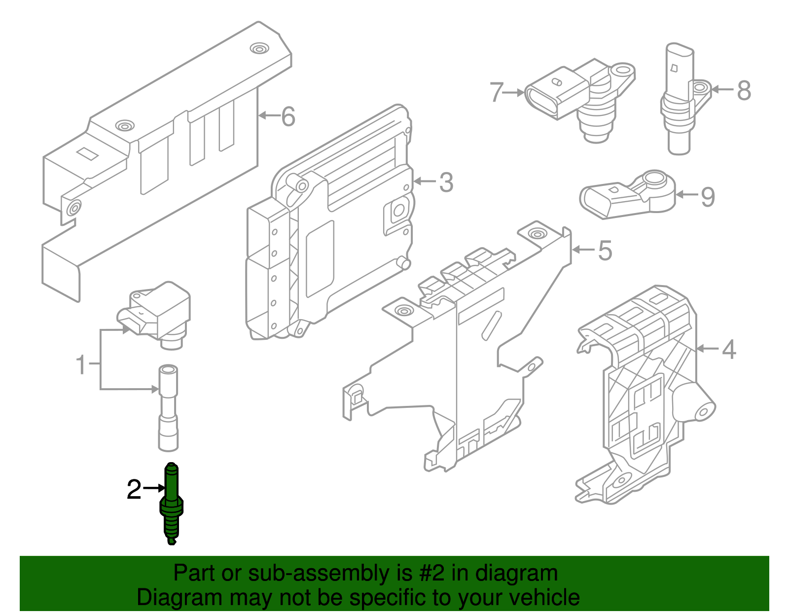 2015-2019 Volkswagen Spark Plug 06K-905-601-B | Retail Performance Auto ...