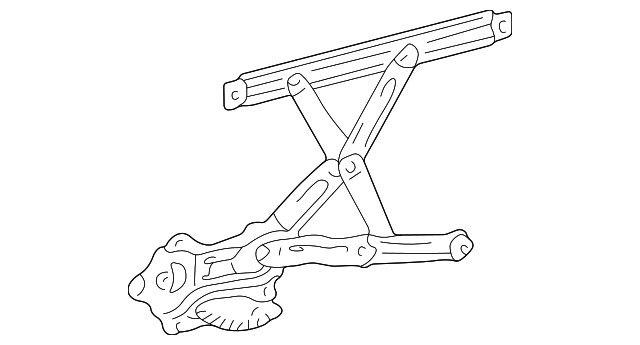 69820-02350 - Window Regulator - 2003-2008 Toyota Corolla | OEM Genuine ...