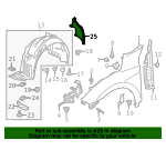 74295-TEA-T00 - Insulator Pad 2019-2020 Honda Civic | Honda Parts Online