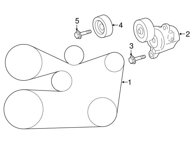 2016-2022 Lexus Belt Tensioner 16620-0P010 | LexusOfKendall