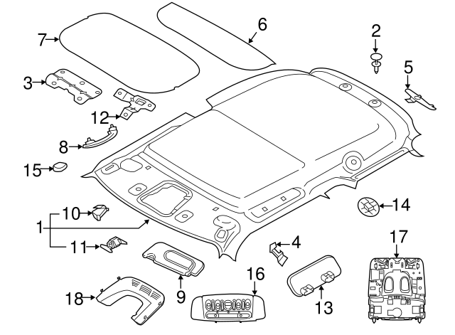 2014-2022 Mini Cooper Coat Hook 51-16-7-367-800 | Mini Parts Direct