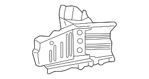 2021-2024 Toyota RAV4 Prime Rail Extension 57024-42020 | Toyota Parts ...