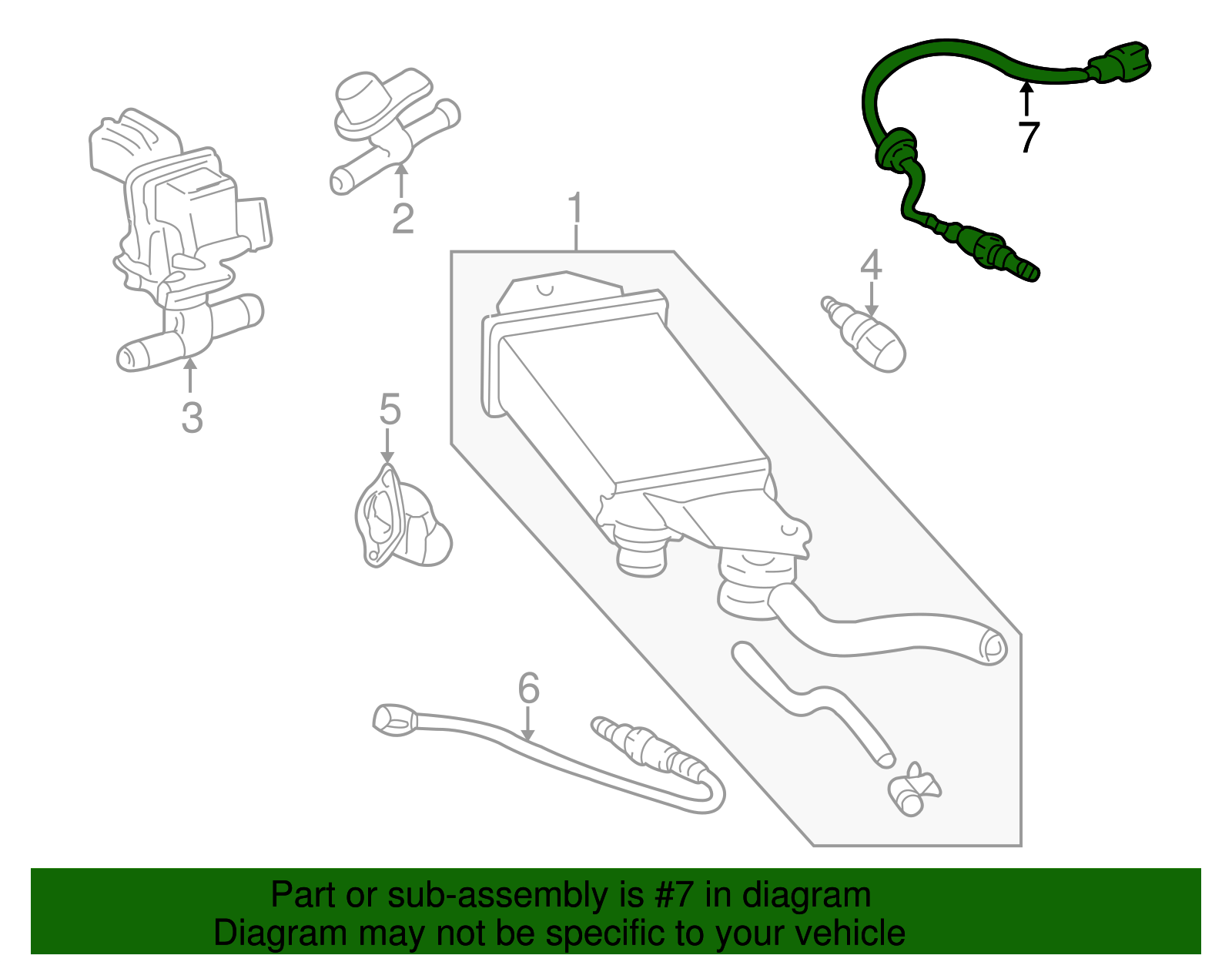 2000-2002 Toyota Echo Oxygen Sensor 89465-52060 | Toyota San Diego Parts