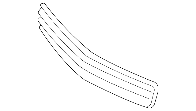 Genuine Center Grille for 2008-2011 Mercedes-Benz | OEM Part# 204-885 ...
