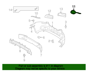 2007-2011 Chevrolet Aveo Outer Cover - Driver's Side (LH) 96648783 ...