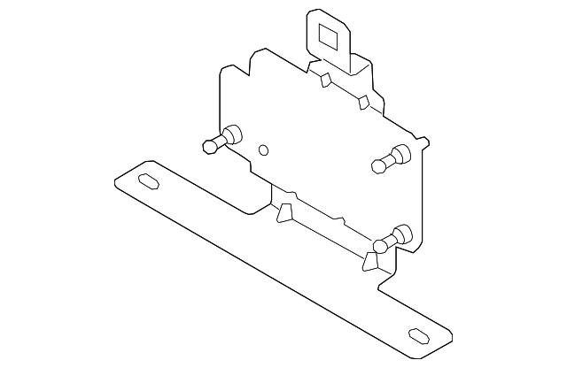Genuine BMW 66-31-8-073-684 | Mount Bracket | FREE Shipping on Most ...