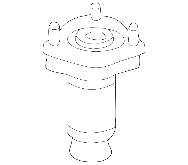 48750-0E010 - Strut Mount - 2004-2007 Toyota Highlander | OEM Parts To You
