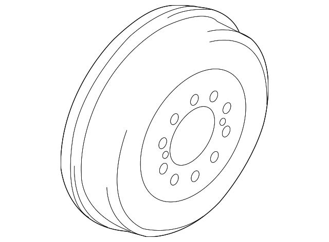 42431-04061 - Brake Drum (Rear) - 2005-2023 Toyota Tacoma | OEM Genuine ...