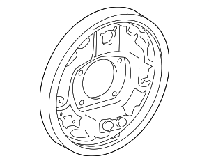 2005-2023 Toyota Tacoma Backing Plate 47043-04030 | American Toyota Parts