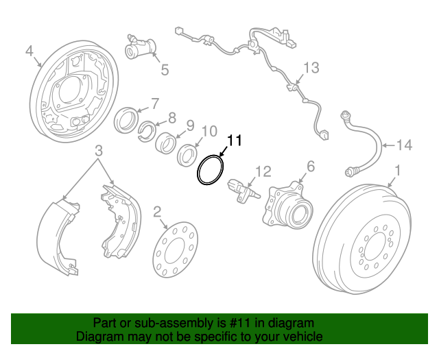 2003-2024 Toyota Hub & Bearing O-Ring 90301-83002 | Toyota Parts Center