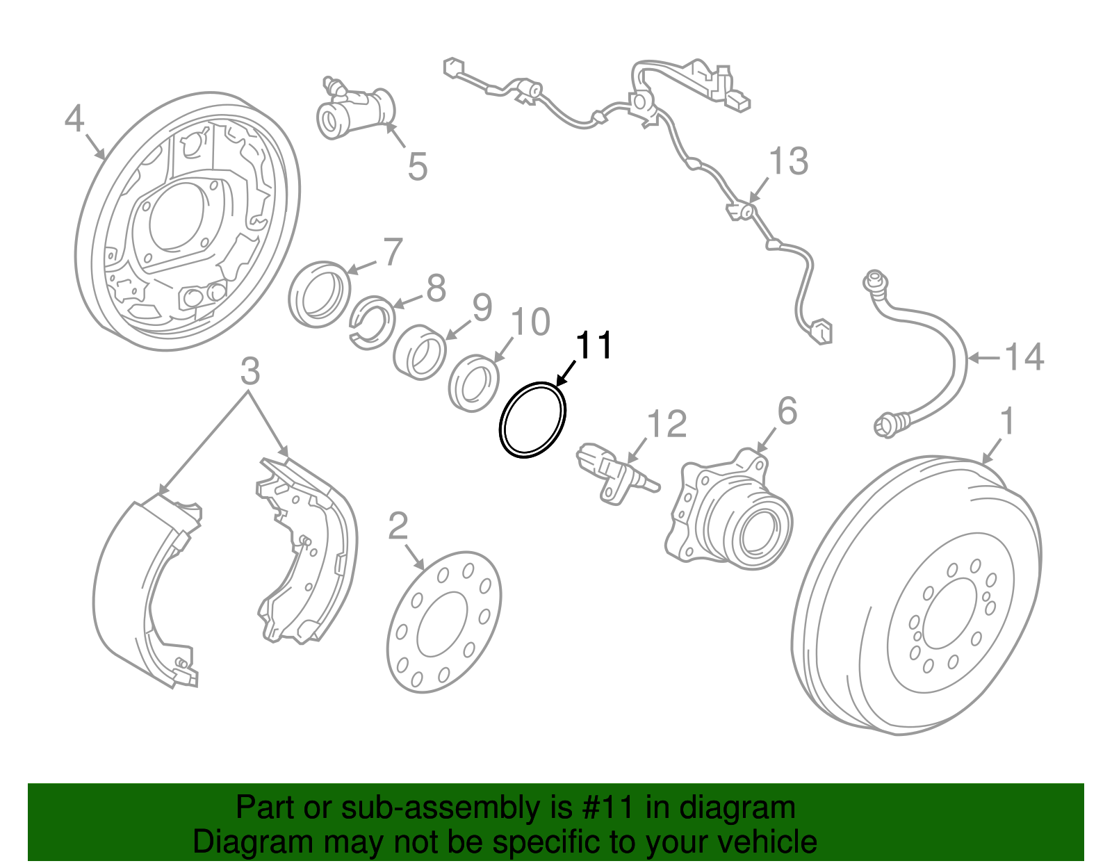 2003-2024 Toyota Hub & Bearing O-Ring 90301-83002 | Toyota Parts Center