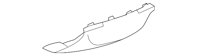 2020-2023 Cadillac XT5 Black Rear Bumper Fascia Trailer Hitch Access ...