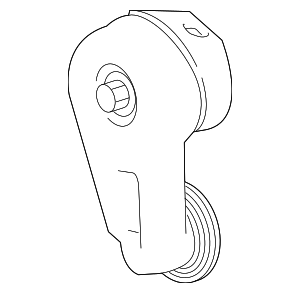 2010-2024 Jaguar Accessory Drive Belt Tensioner Assembly C2D45642 ...