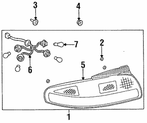 Toyota Celica Tail Lights For Sale | OEM Genuine Toyota Parts