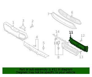 86958-Q4000 - Duct 2019-2021 Kia Niro EV | Kia.Parts Store