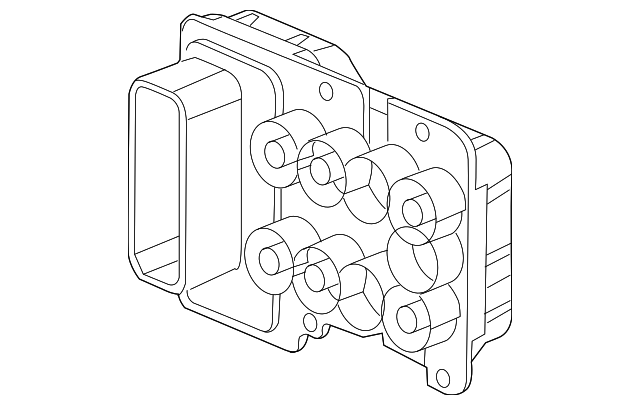 19207520 - Electronic Brake Control Module with 12 Seals 2010-2012 GM ...