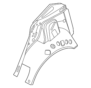 41219498434 - 2020-2021 BMW Outer Wheelhouse (41-21-9-498-434) | BMW of ...