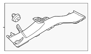 2019-2021 Hyundai Tucson Upper Quarter Trim 85860-D3000-UUE | OEM Parts ...