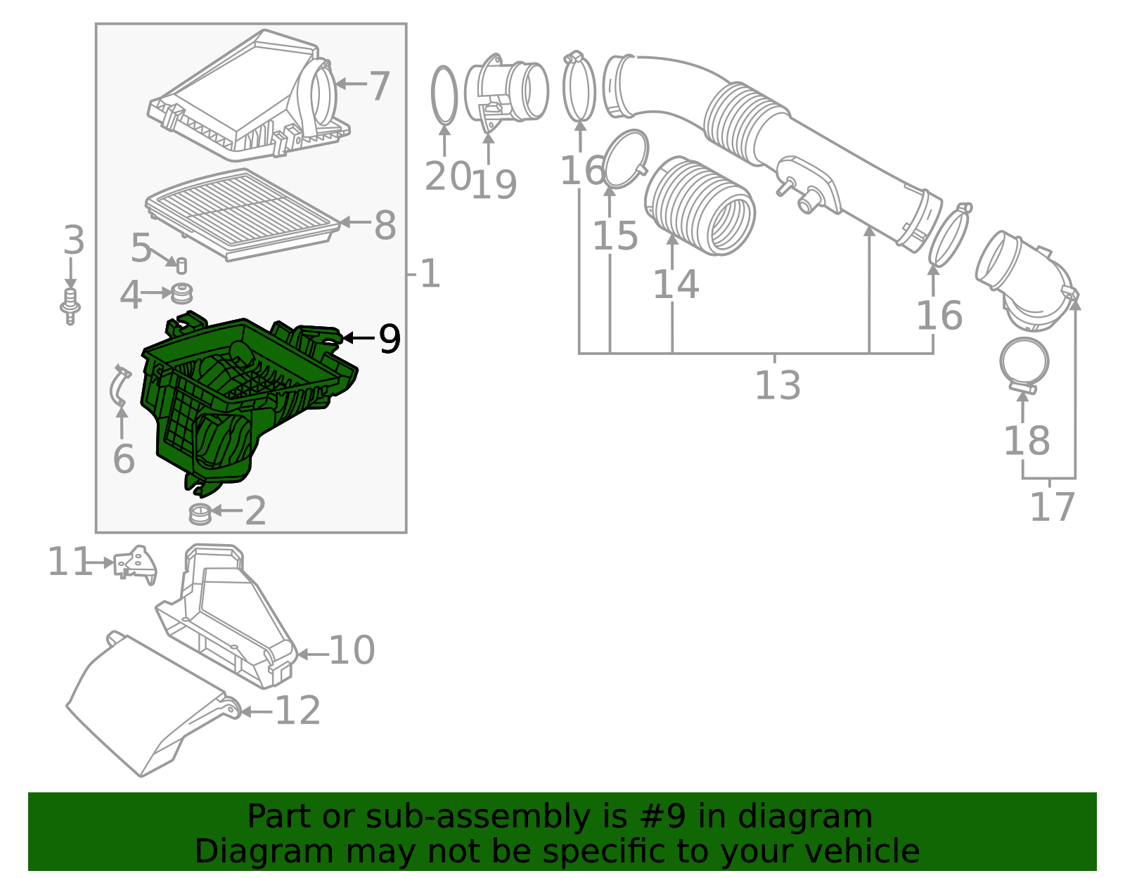 28112-P4400 - Lower Housing 2021-2025 Kia Sorento | Kia.Parts Store